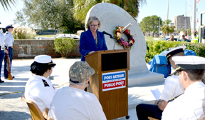 El Faro crew remembered in downtown Port Arthur - Port Arthur News ...