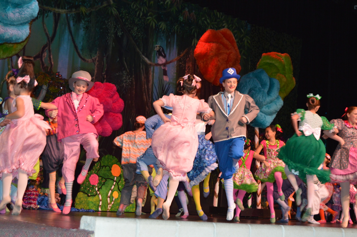 Local dance students take the stage Thursday during the 15th season of ...