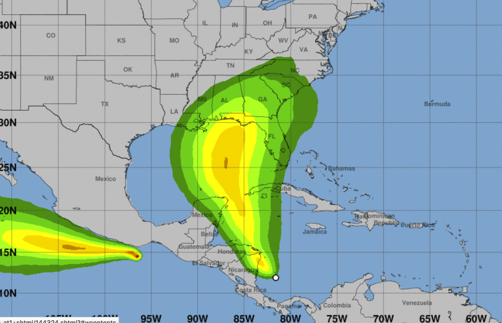 Tropical depression expected to strengthen, hit anywhere from Louisiana ...