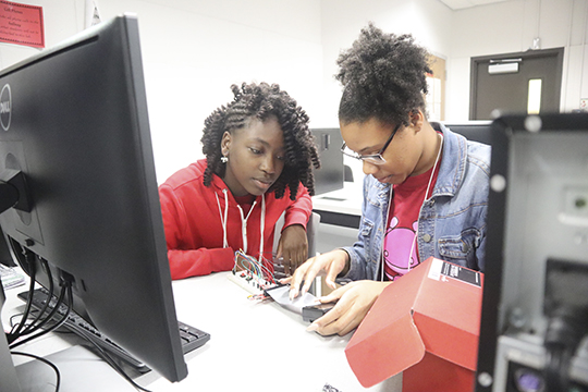 Balancing the equation: Lamar camp gets girls involved with programming ...