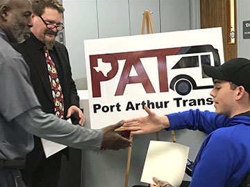 Lamar PA student wins logo contest - Port Arthur News | Port Arthur News