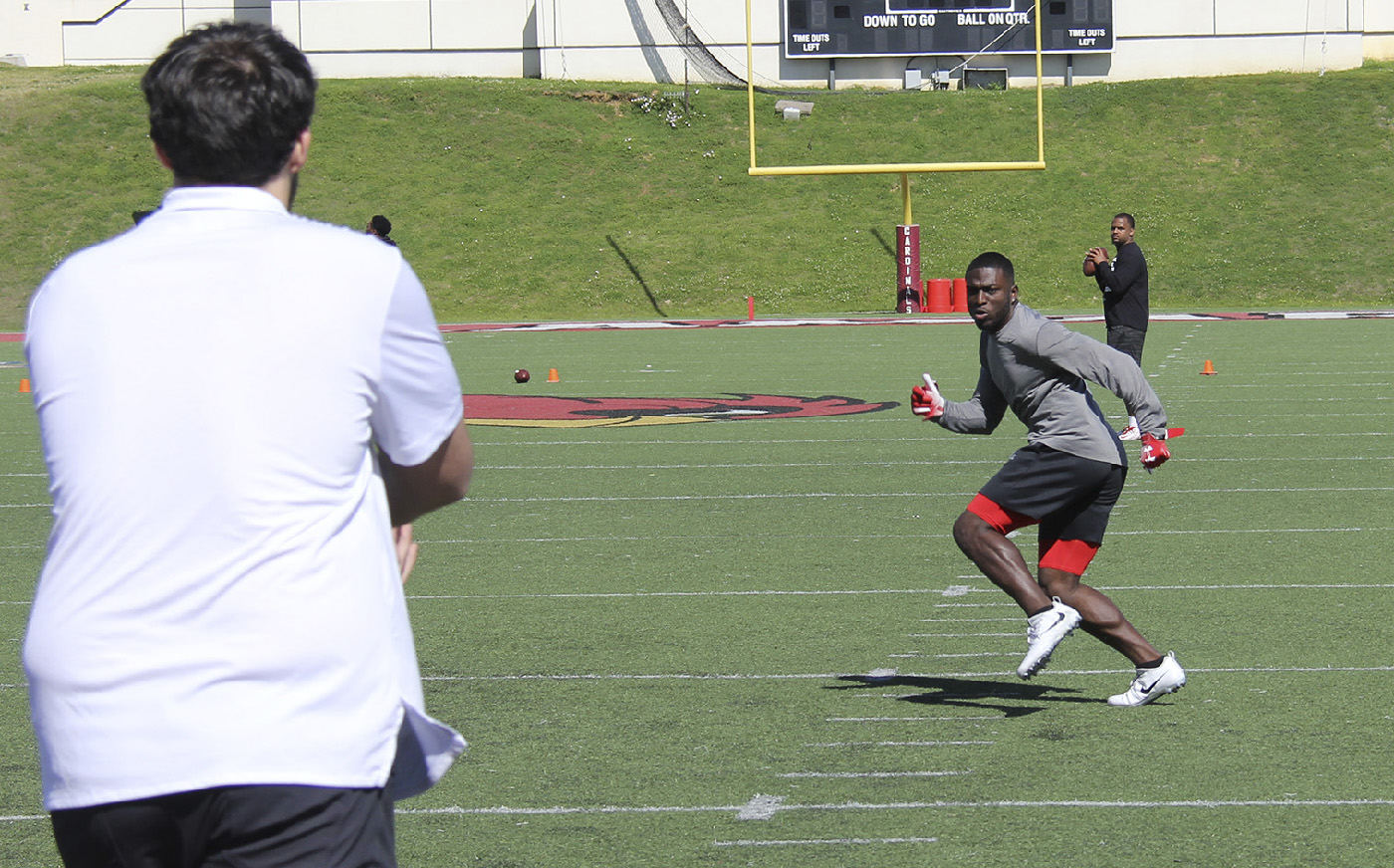 FOOTBALL: Cardinals compete in pro day - Port Arthur News | Port Arthur ...