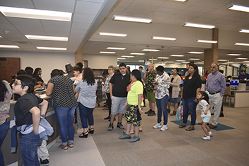 Finally open — Port Arthur Public Library grand reopening packed event ...