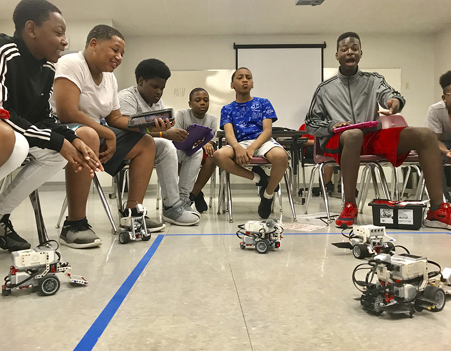 Robot rodeo? Students relish week of hands-on STEM - Port Arthur News ...