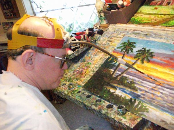 Hands-free artist: Doug Jackson’s artwork at Museum show, sale | Port ...