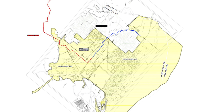 Questions surface about pipeline route from Beaumont to Port Arthur ...