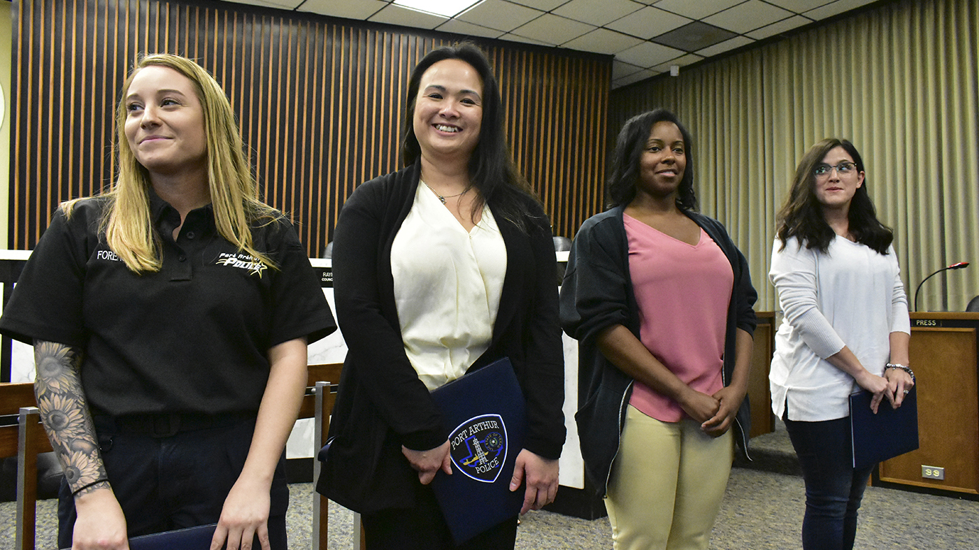 Certified first responders: Port Arthur’s telecom officers earn state ...