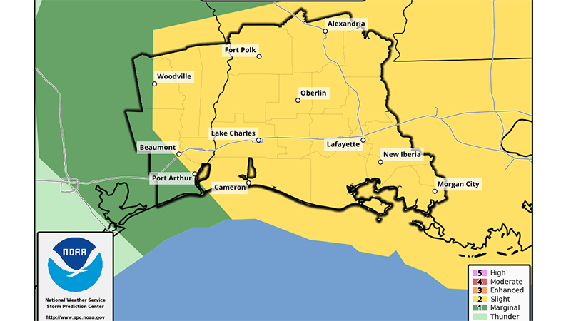 Friday morning update: Severe storms expected across region - Port ...