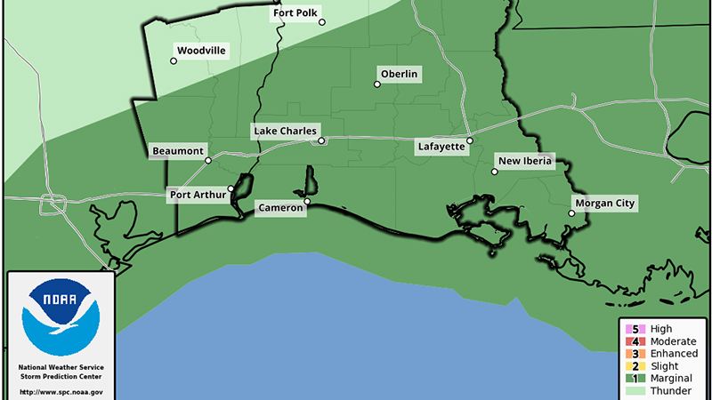 Bad weather Wednesday & Thursday expected across region - Port Arthur ...