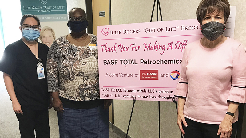 BASF TOTAL, Total sponsor Gift of Life initiatives for breast cancer ...