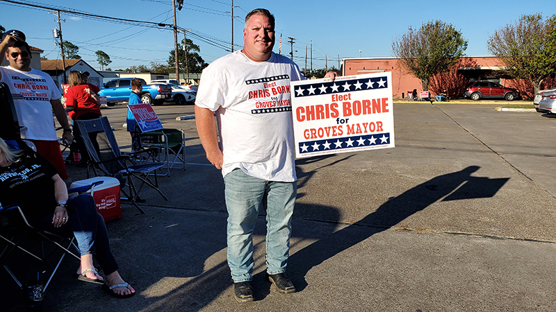 New Groves mayor: “We had record numbers. I appreciate everything that ...