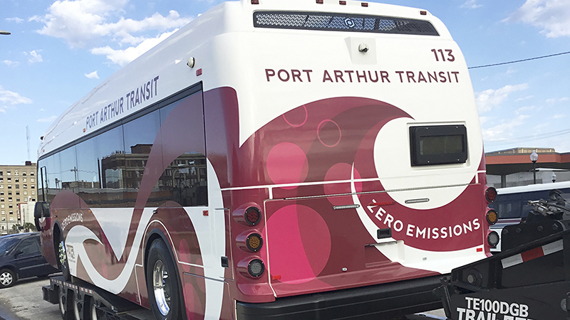 Port Arthur welcomes new electric buses to city’s fleet | Port Arthur News