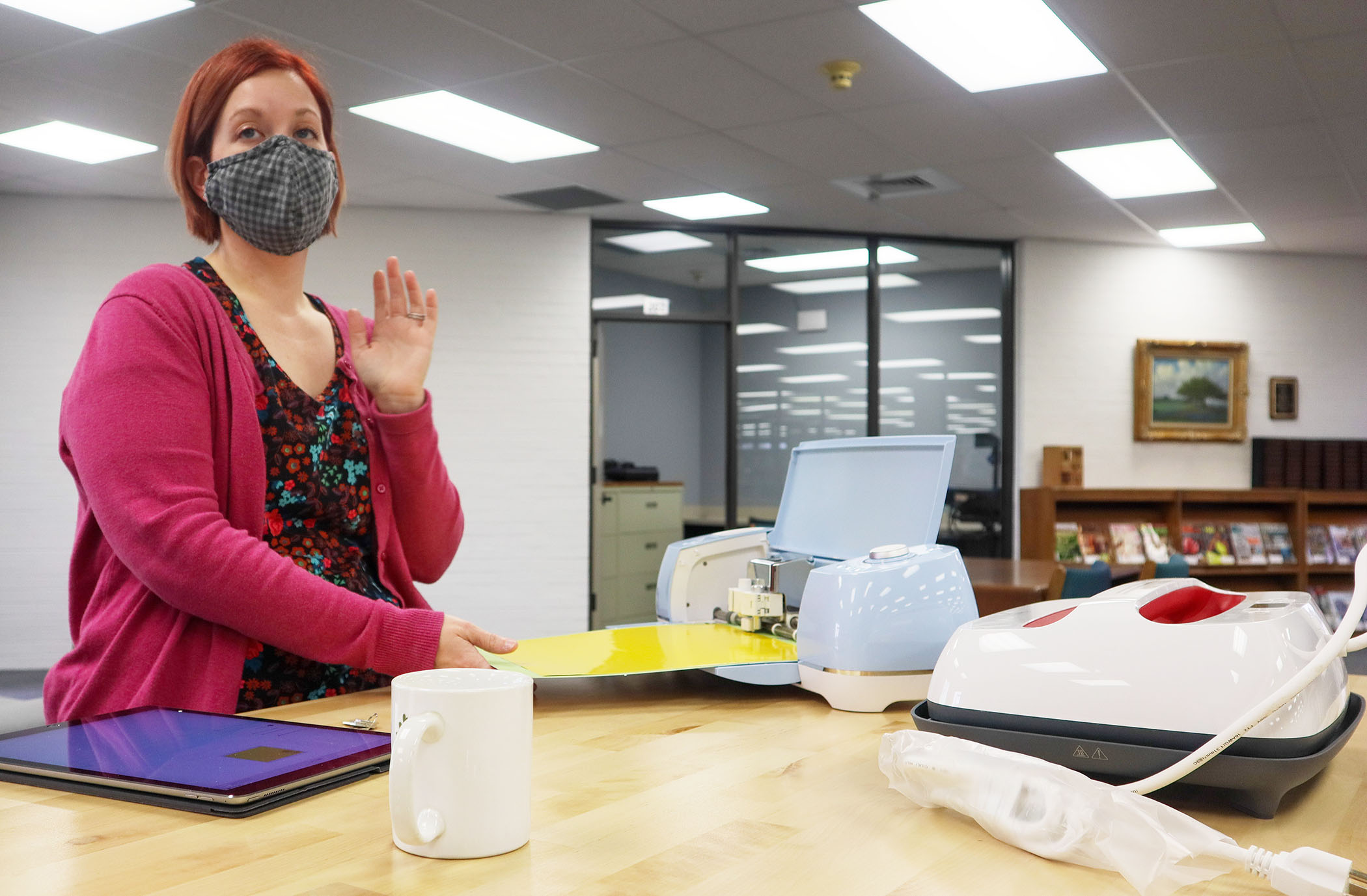 Library's new design table, automated cutter open up imagination for ...
