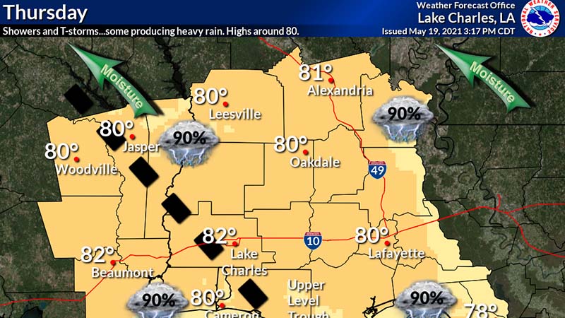 National Weather Service warns of flash flood concern Thursday in Port ...