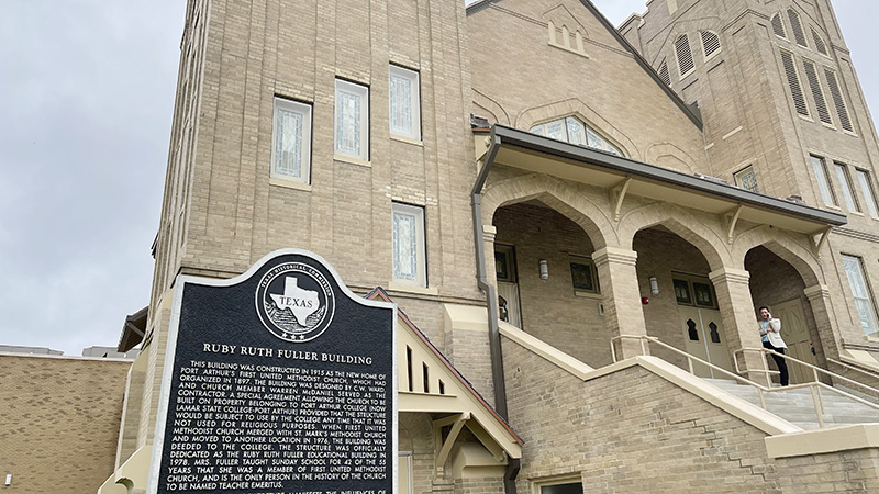 Lamar State College reopens renovated Ruby Fuller Building in Port ...