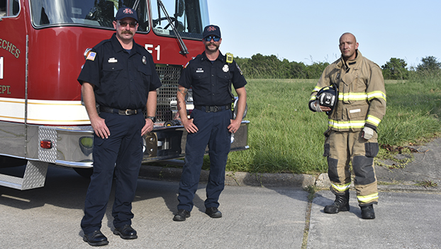 HARVEY HEROES — Firefighters from viral storm photo look back 5 years ...