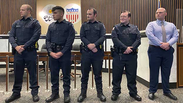 PHOTO GALLERY — Port Arthur Police Department swears in 10 new officers ...