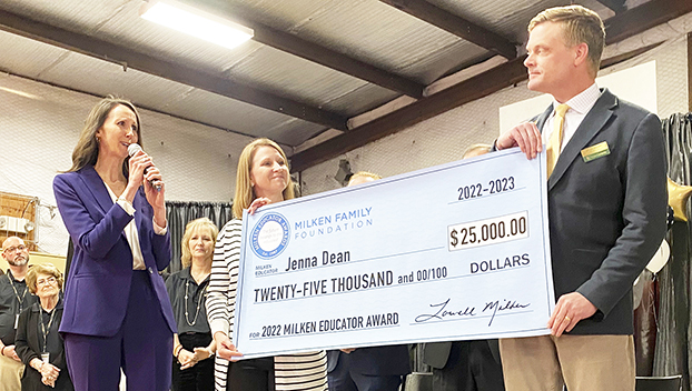 “Ms. Dean — it is an honor to be here today” — Nederland educator ...