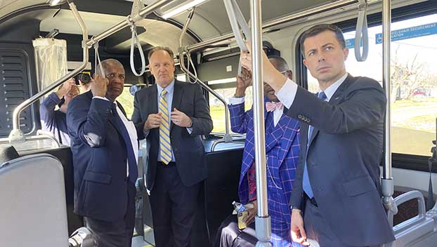 U.S. Secretary of Transportation tours Port of Port Arthur; touts $13 ...
