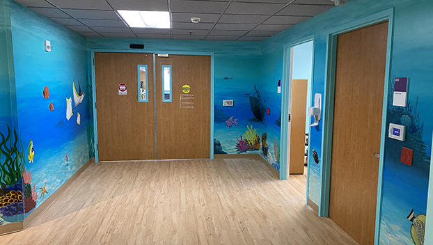 Renovated pediatric unit at CHRISTUS Southeast Texas St. Elizabeth ...