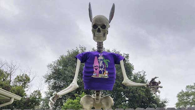 Here’s how region’s newest celebrity — Mega Skelly Bones — came to be ...