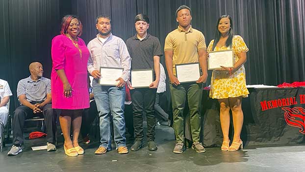 PHOTO FEATURE — Memorial High School honors special graduates | Port ...