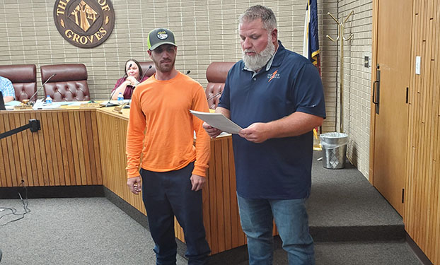 Groves honors sanitation workers | Port Arthur News