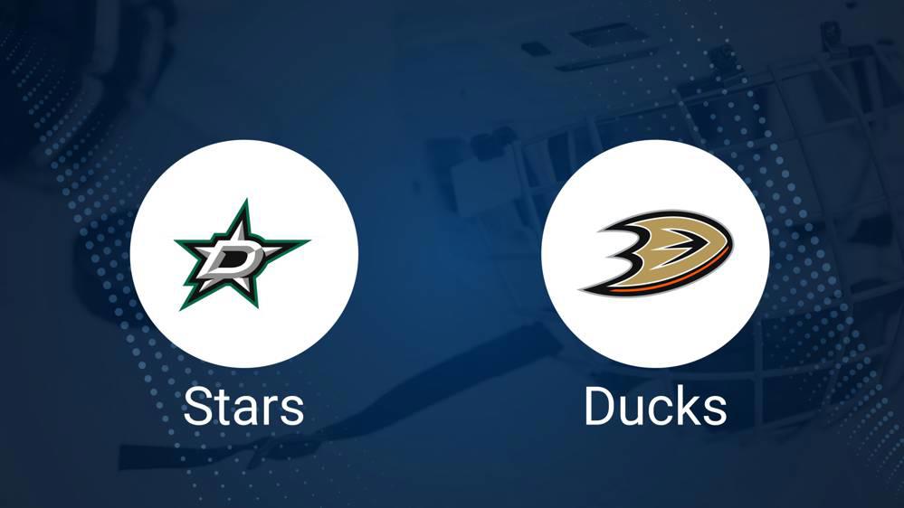 How to Pick the Stars vs. Ducks Game with Odds, Spread, Betting Line ...