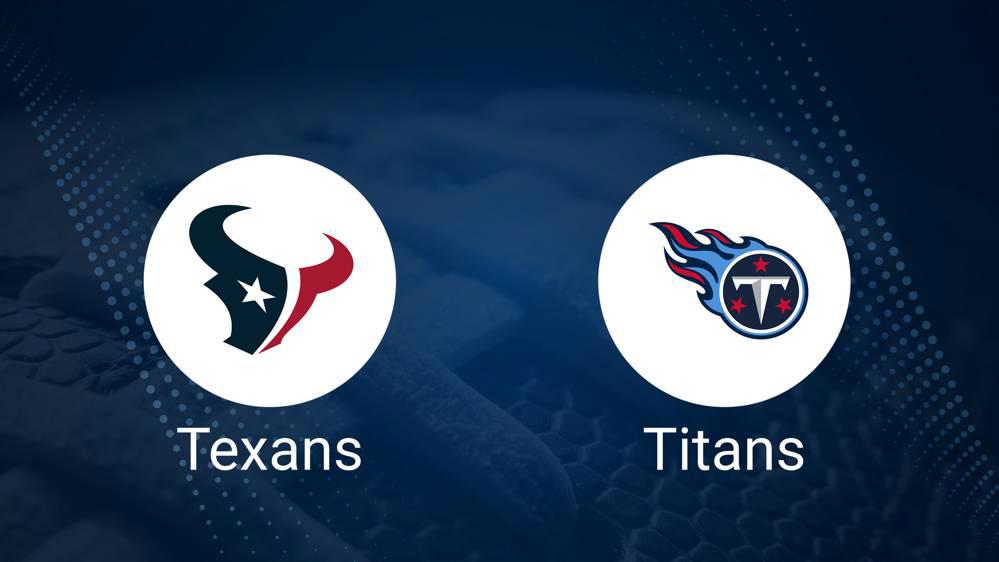 Where to Watch Texans vs. Titans on TV or Streaming Live - Nov. 24 | Port Arthur News