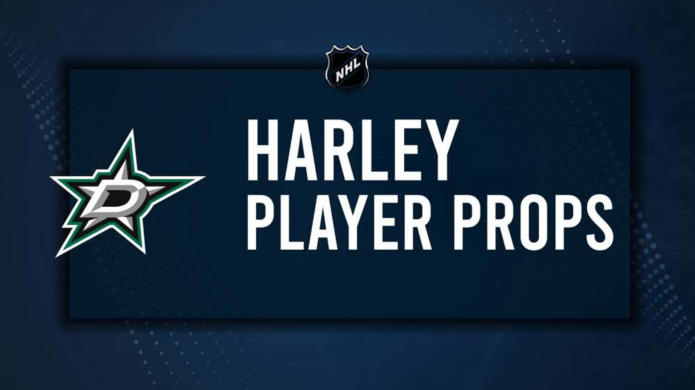 Thomas Harley Player Prop Bets for the Stars vs. Wild Game – December ...