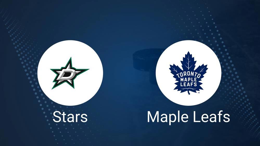Where to Watch Dallas Stars vs. Toronto Maple Leafs on TV or Streaming ...